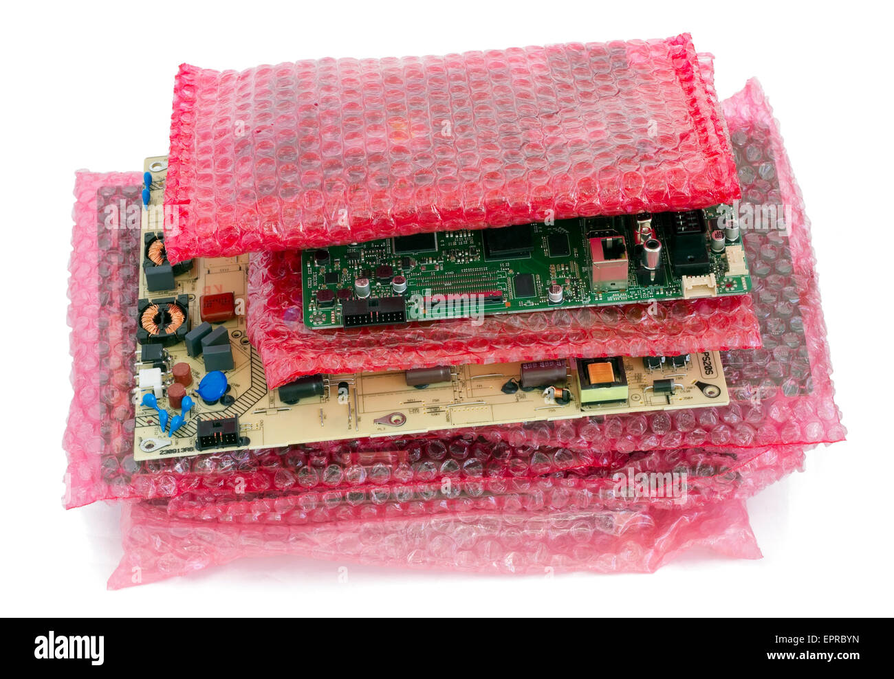 Electronic circuit board production in Cut Out Stock Images & Pictures ...