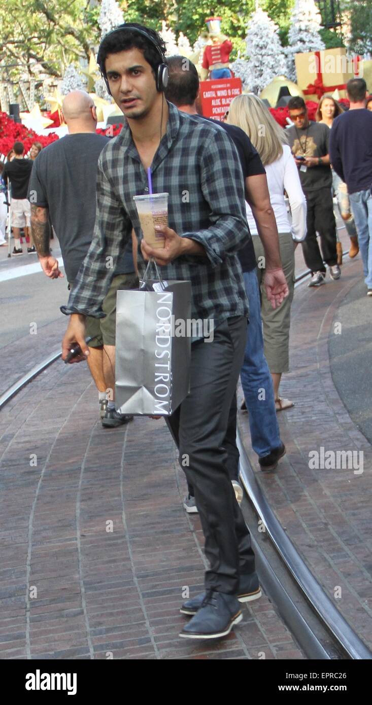 Elyes Gabel out shopping at The Grove Featuring: Elyes Gabel Where ...