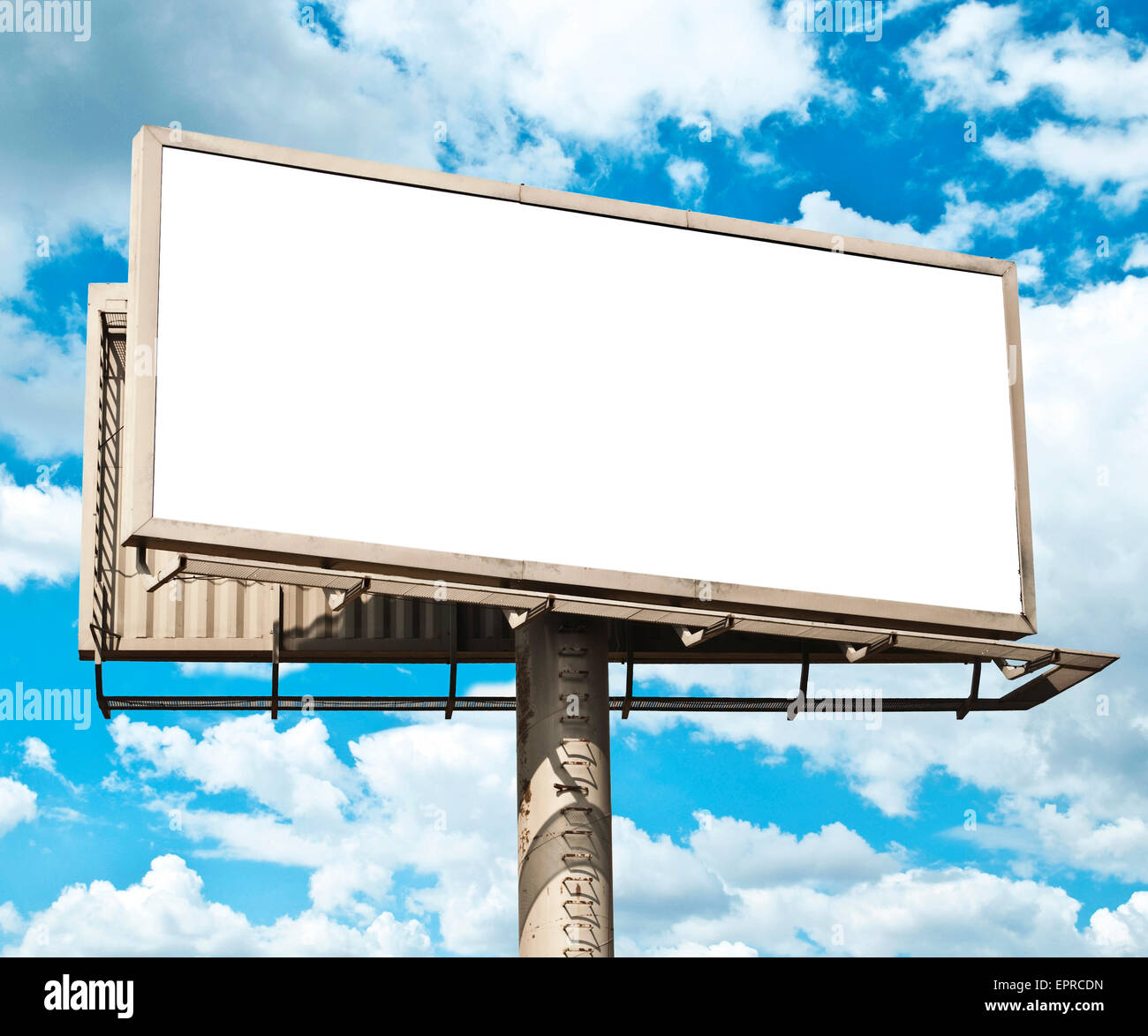 Huge billboard in the sky Stock Photo - Alamy
