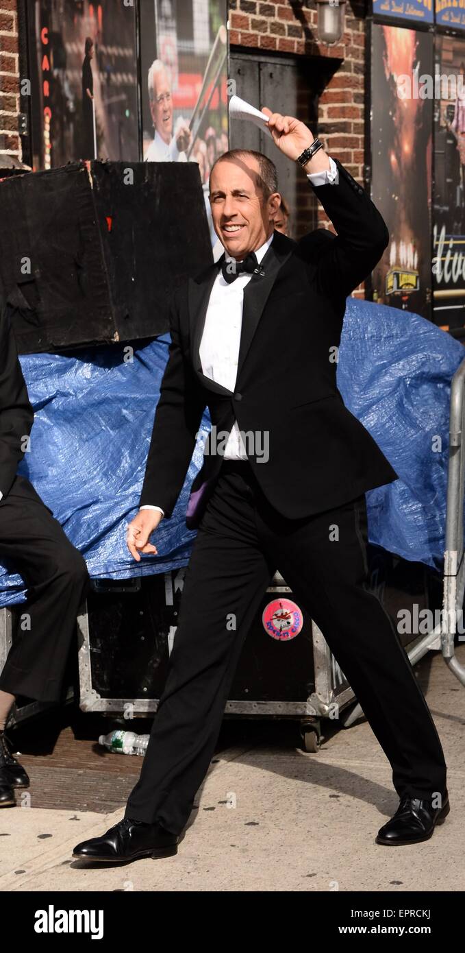 New York, NY, USA. 20th May, 2015. Jerry Seinfeld at talk show ...