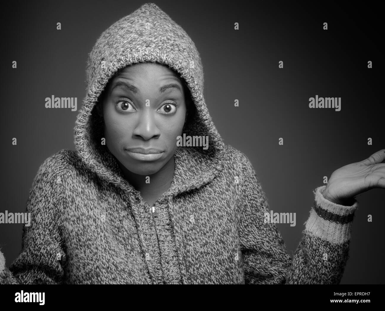 Model isolated puzzled Stock Photo - Alamy