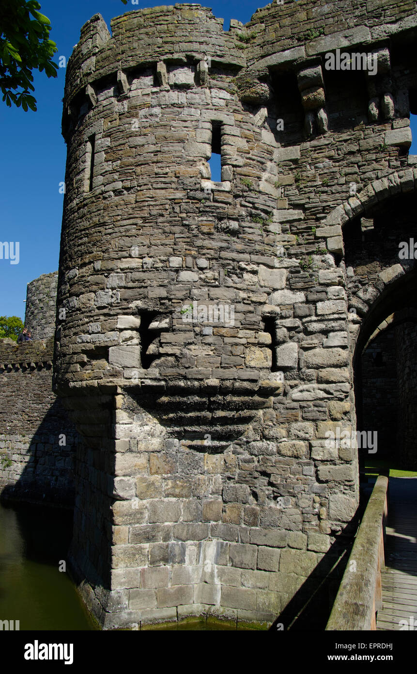 Beaumaris Castle Anglesey Wales High Resolution Stock Photography and ...