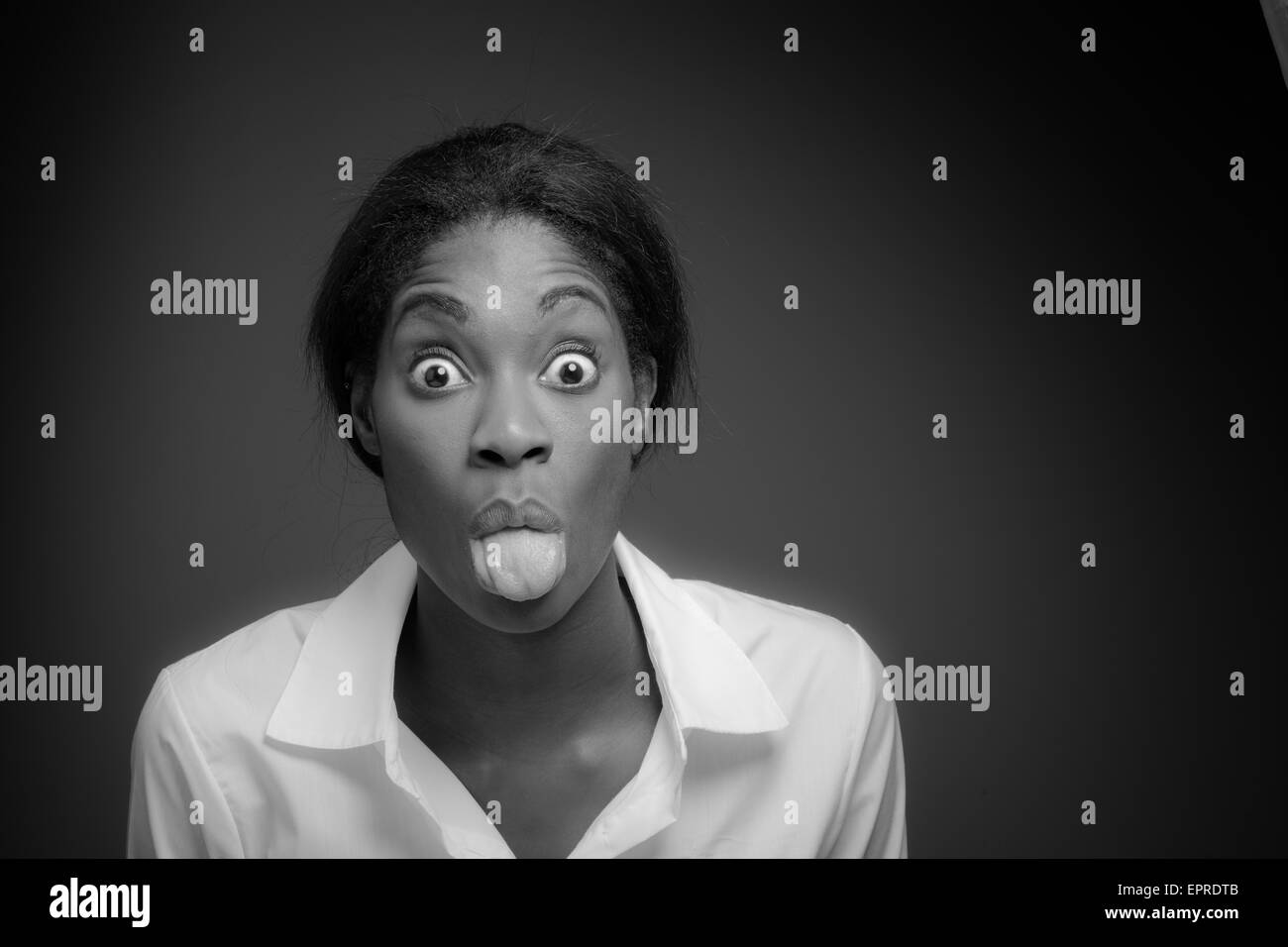 Model Isolated Sticking Tongue Out Stock Photo Alamy model-isolated-sticking-tongue-out-stock-photo-alamy