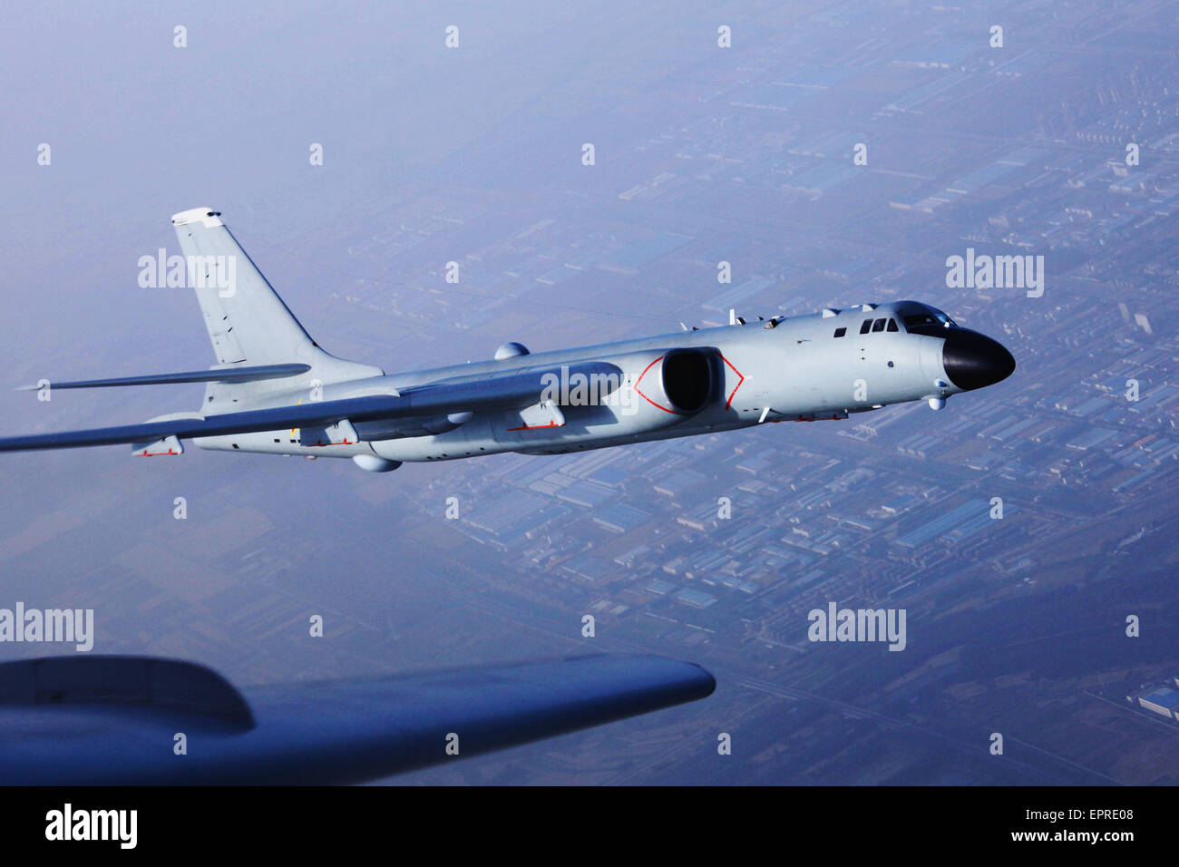 Nanjing. 21st May, 2015. File photo shows a bombardment aircraft of the ...