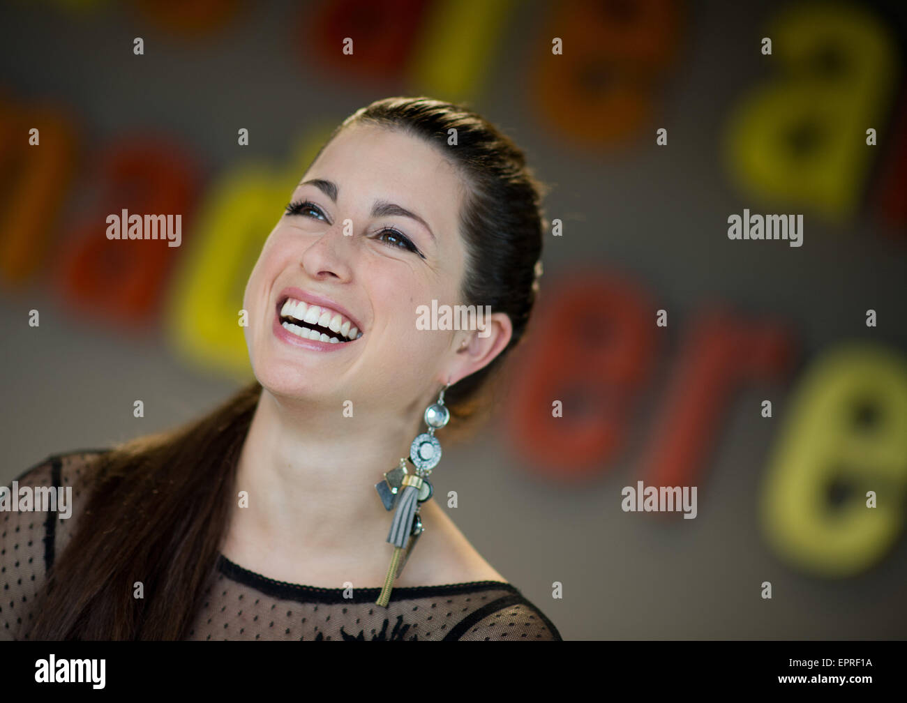 Vienna, Austria. 21st May, 2015. Singer Ann Sophie representing Germany ...