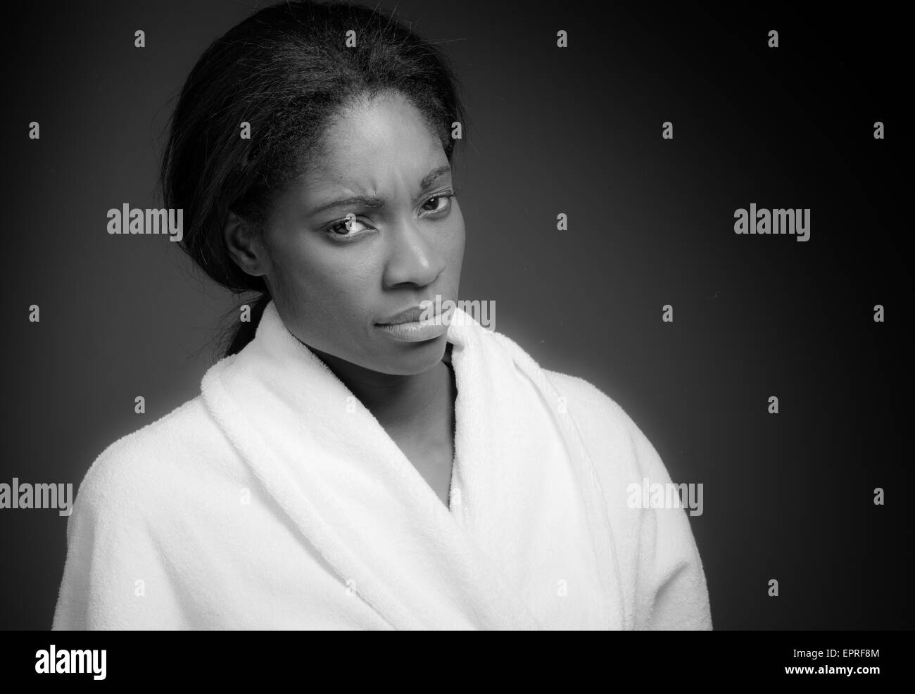 Model sadness upset worried Stock Photo - Alamy