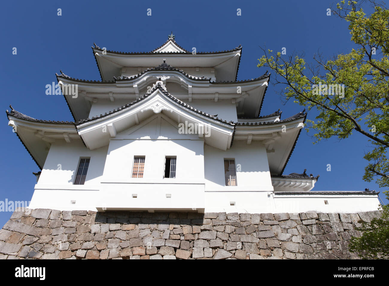 The original Ninja castle of Iga Ueno also known as "Hakuho" or White ...