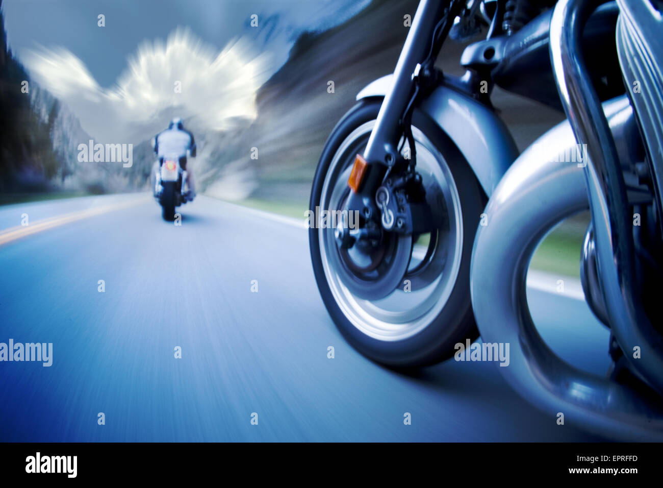 Two motorcycles hi-res stock photography and images - Alamy