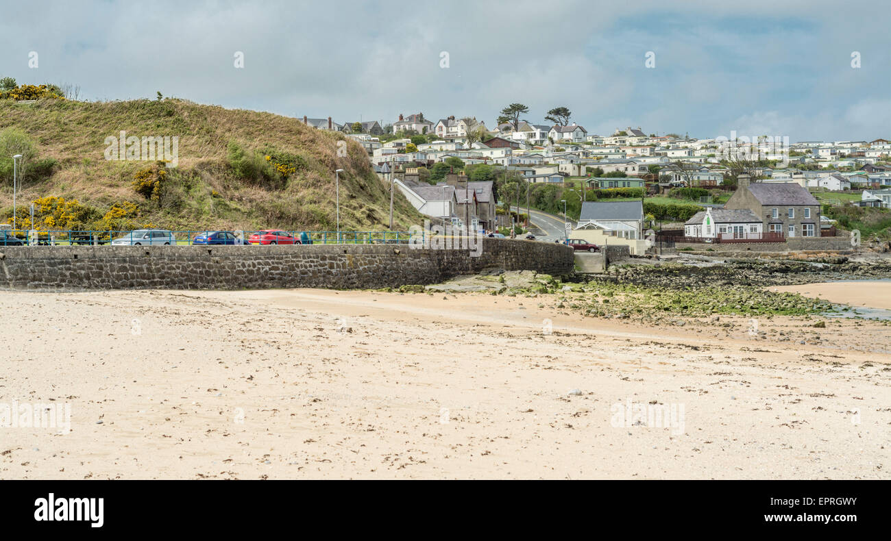 Benllech blue flag beach hi-res stock photography and images - Alamy