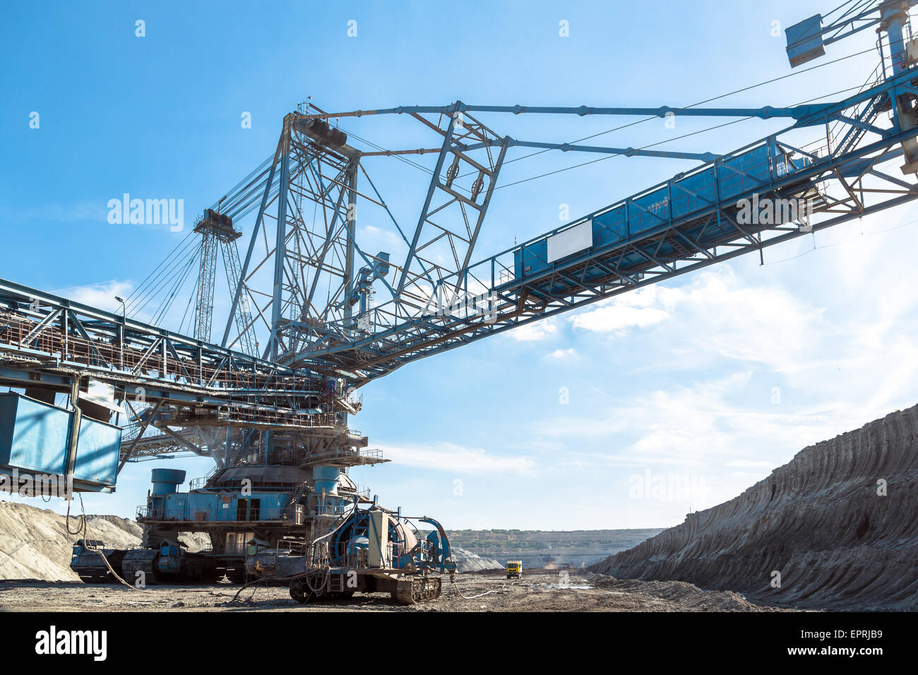 Mining machinery in the mine Stock Photo - Alamy