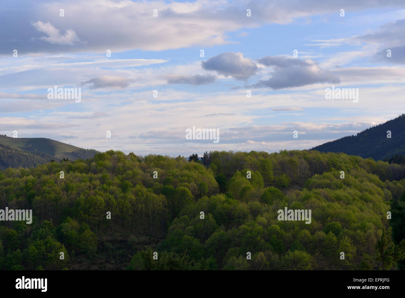 so pretty landscape in Basque country Stock Photo - Alamy