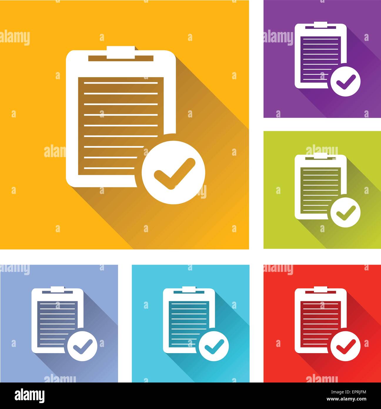 Icon set financial report hi-res stock photography and images - Alamy