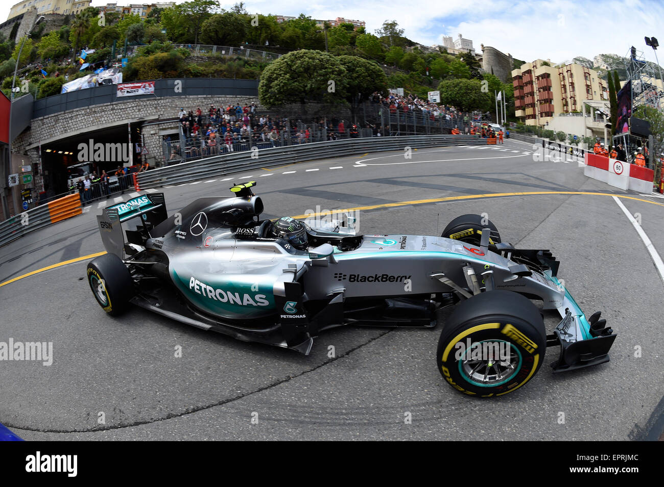 2015 monaco grand prix nico rosberg hi-res stock photography and images ...