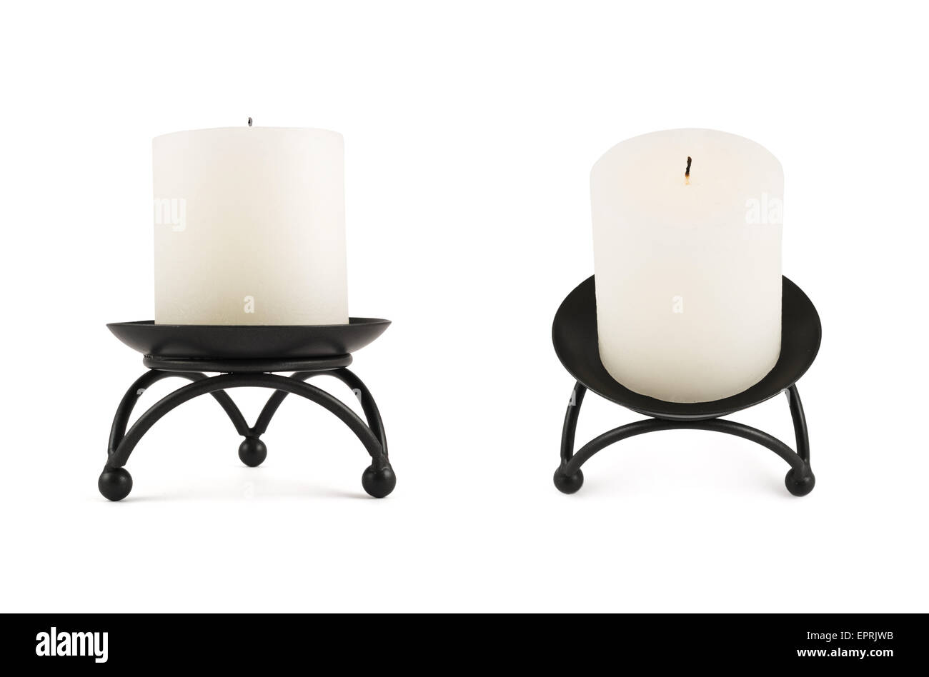 Black cylindrical object Cut Out Stock Images & Pictures - Alamy