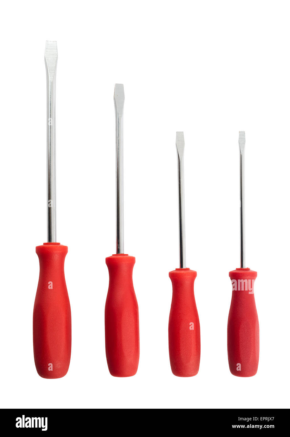Four screwdriver set isolated Stock Photo - Alamy