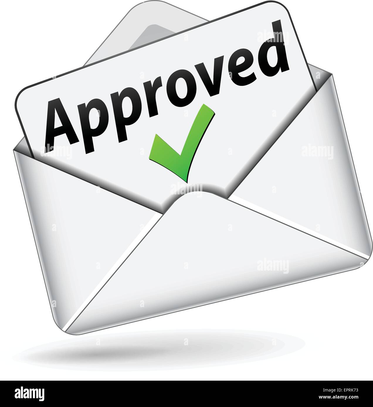 Confirmation message Stock Vector Images - Alamy