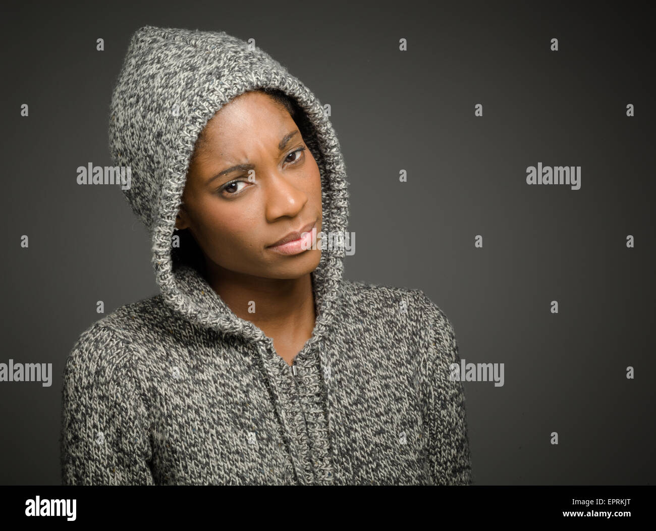 Model isolated on plain background in studio Stock Photo - Alamy