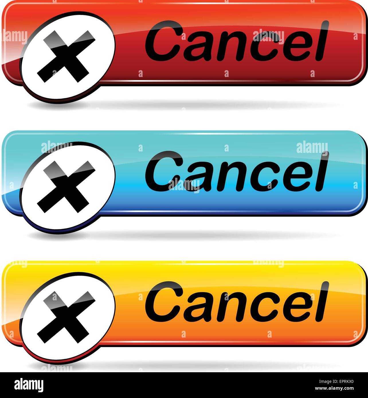 Cancel button hi-res stock photography and images - Alamy