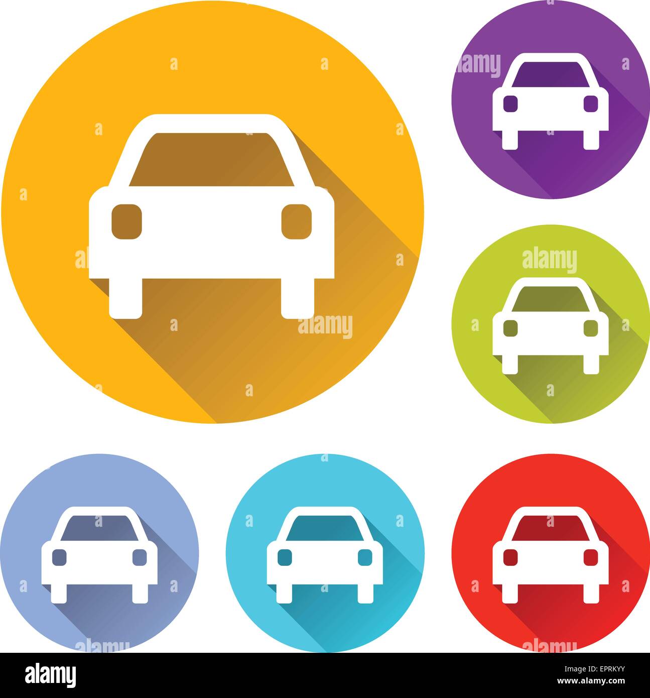Orange vehicle Stock Vector Images - Alamy