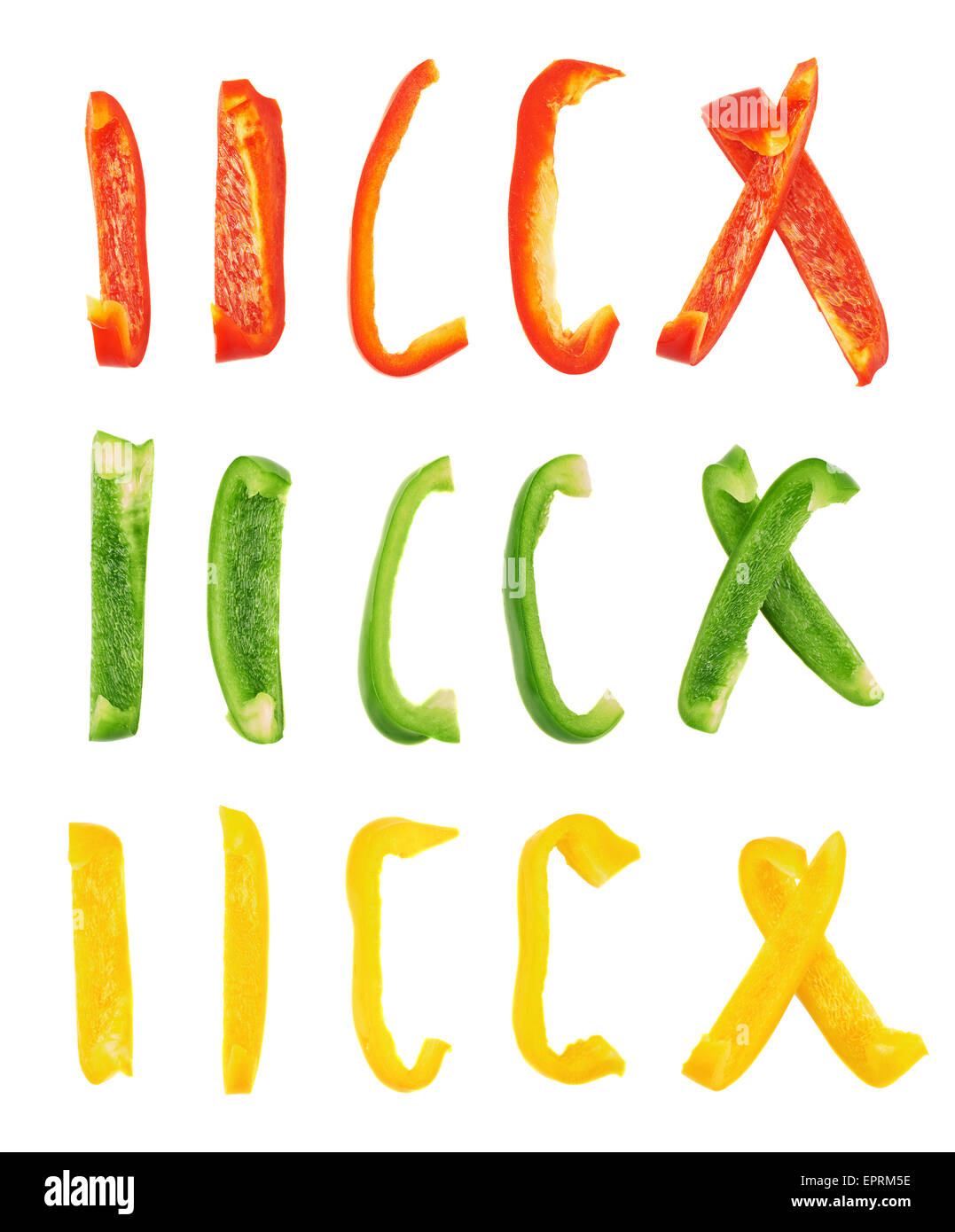 Bell pepper slice hi-res stock photography and images - Alamy