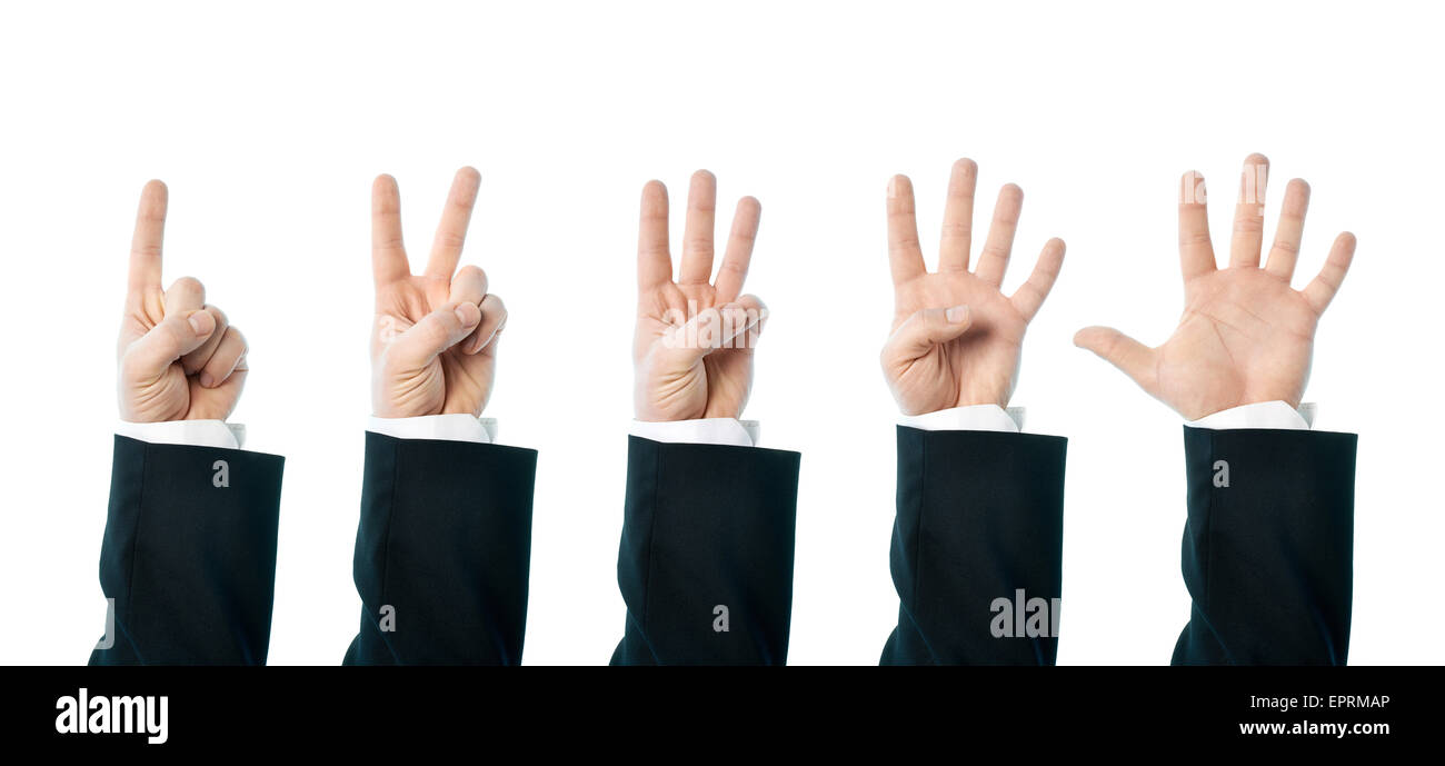 Caucasian male hand composition isolated Stock Photo - Alamy