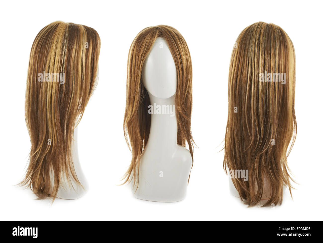 Hair wig over the mannequin head Stock Photo - Alamy