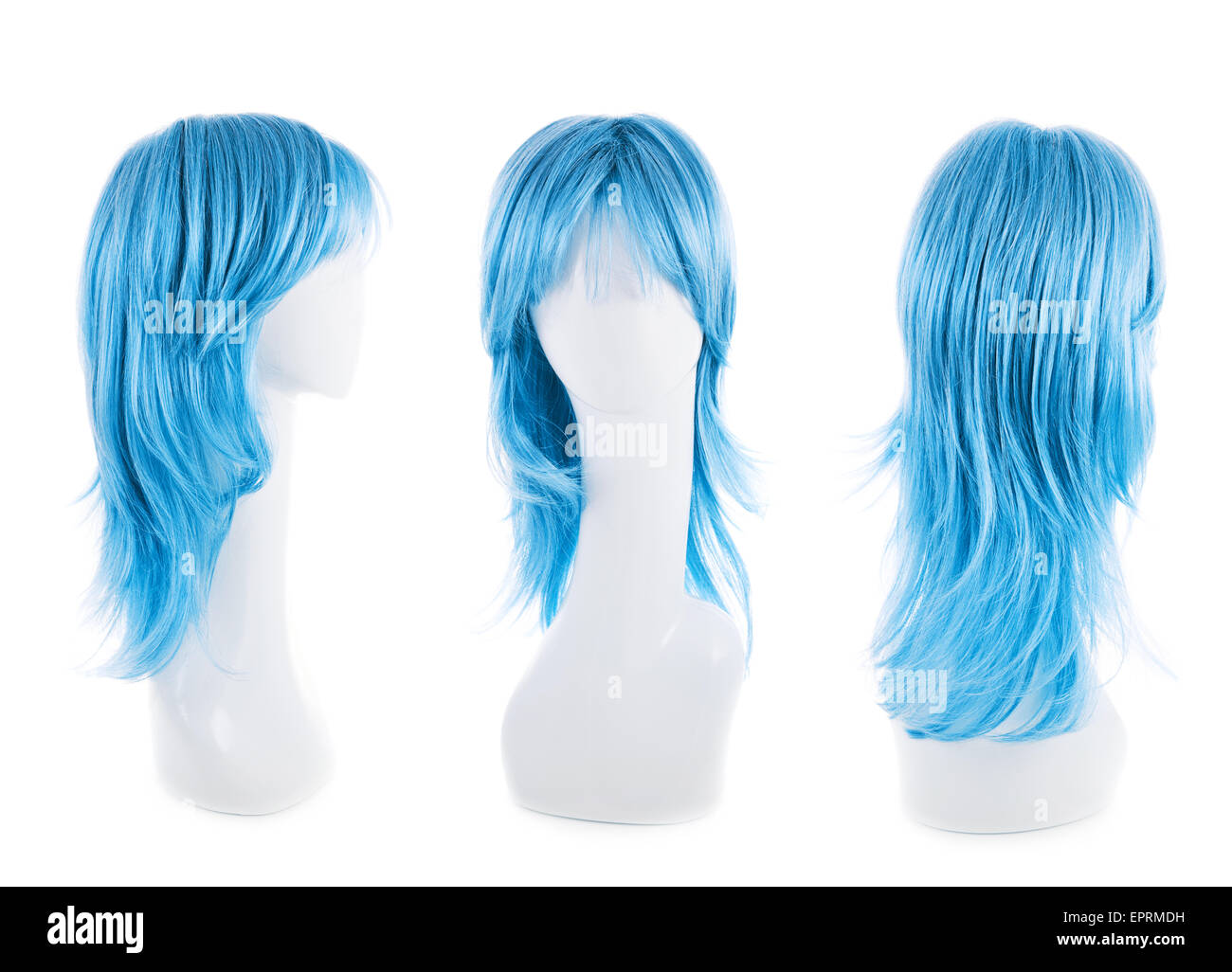 Hair wig over the mannequin head Stock Photo - Alamy