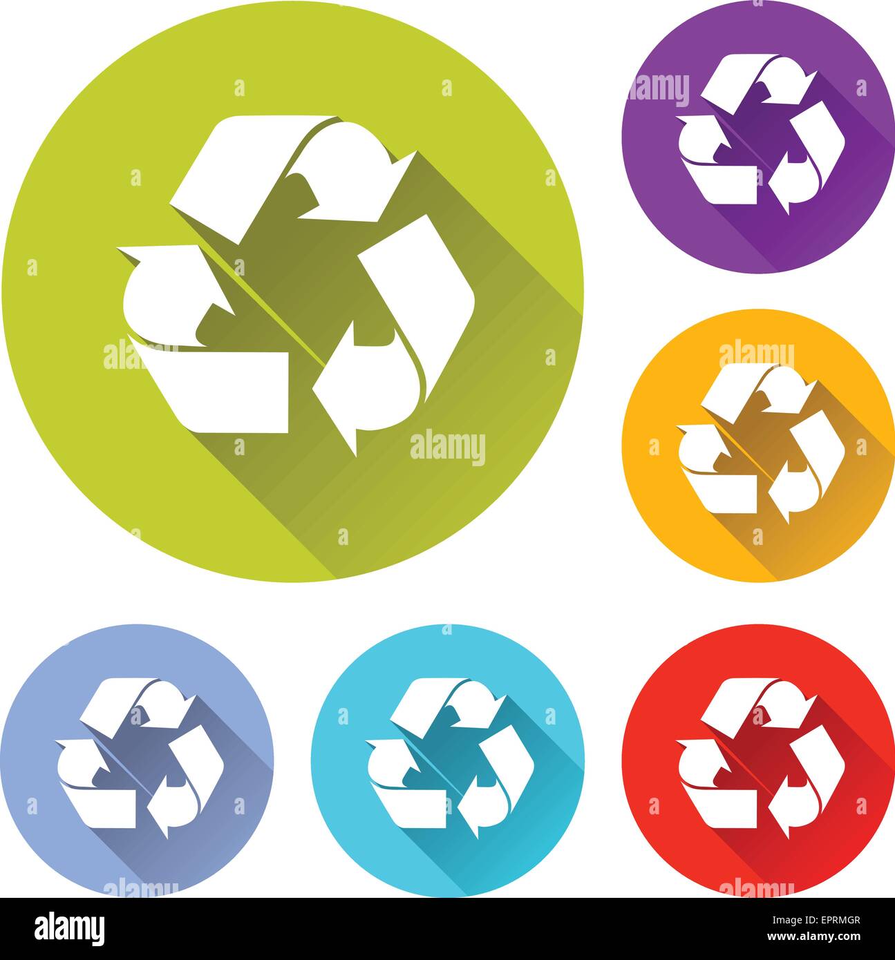Recycle vector vectors hi-res stock photography and images - Alamy