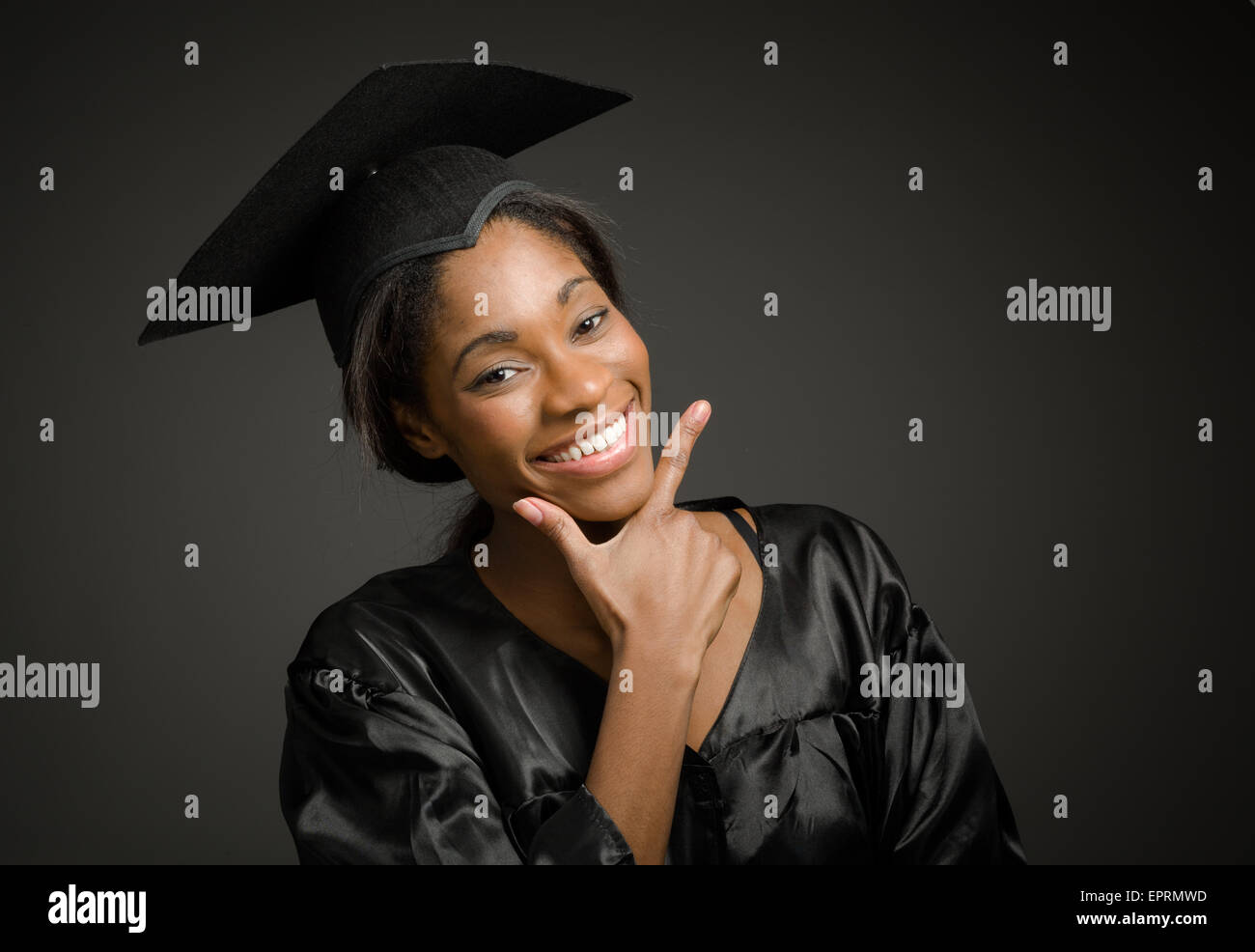 Model isolated on plain background in studio Stock Photo - Alamy
