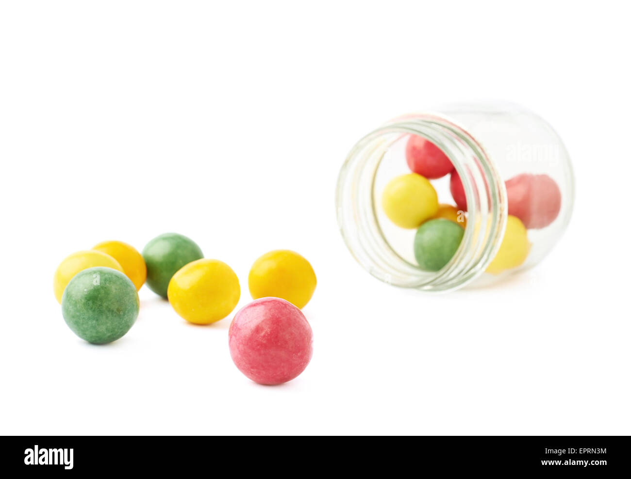Pink chewing gum Cut Out Stock Images & Pictures - Alamy