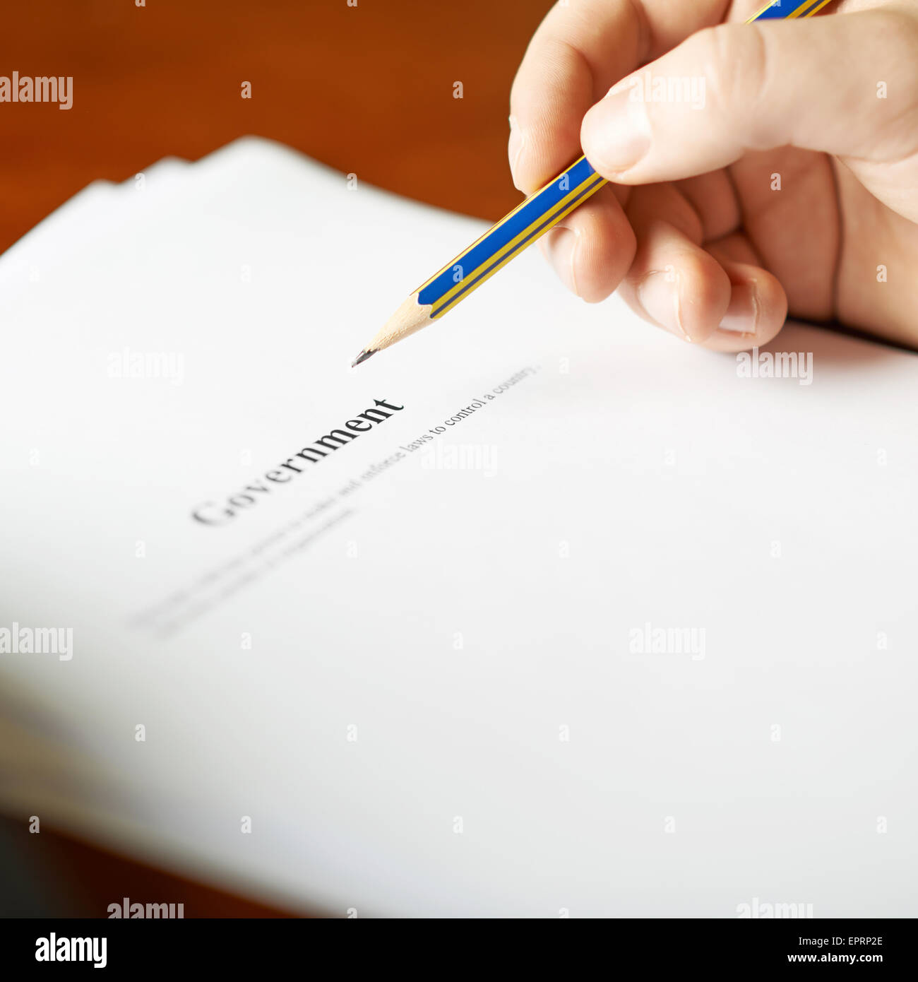 Government definition composition Stock Photo - Alamy