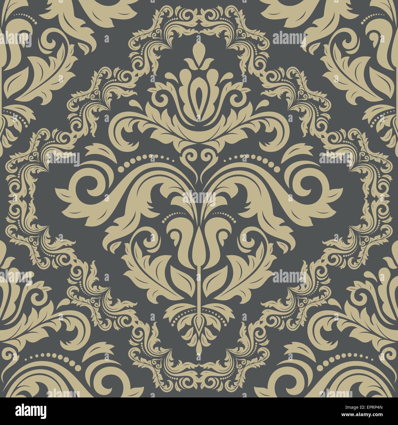 Seamless Orient Vector Background Stock Vector Image & Art - Alamy