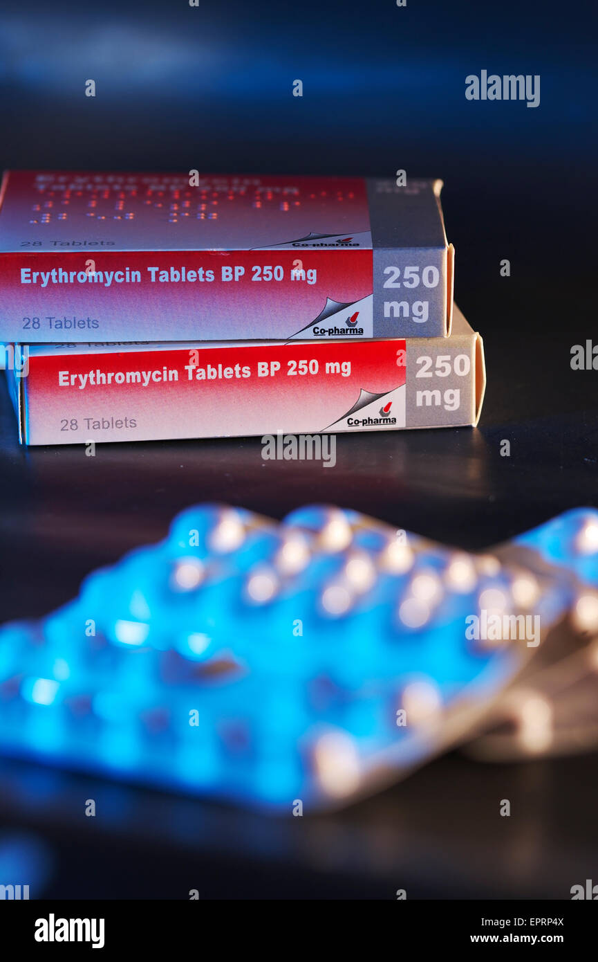 Erythromycin tablets, capsules, suspension and injection are used to ...