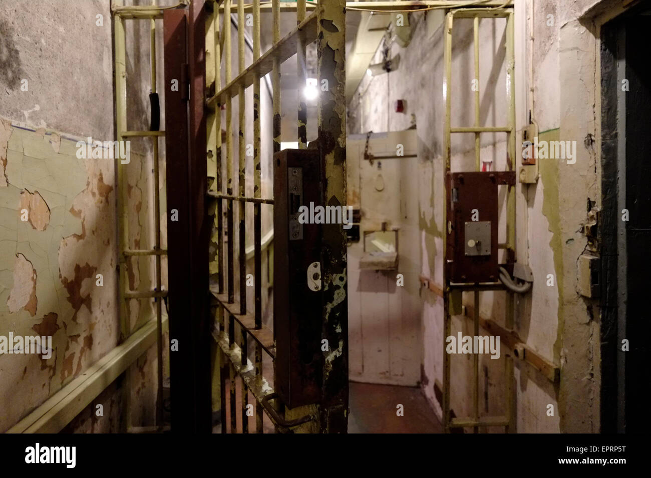 Basement prison cells basement hi-res stock photography and images - Alamy