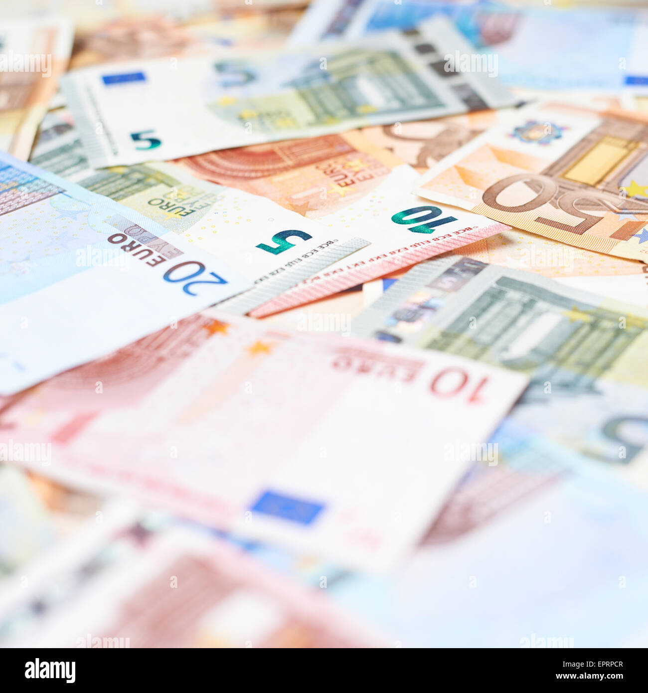 Surface covered with euro bank notes Stock Photo - Alamy