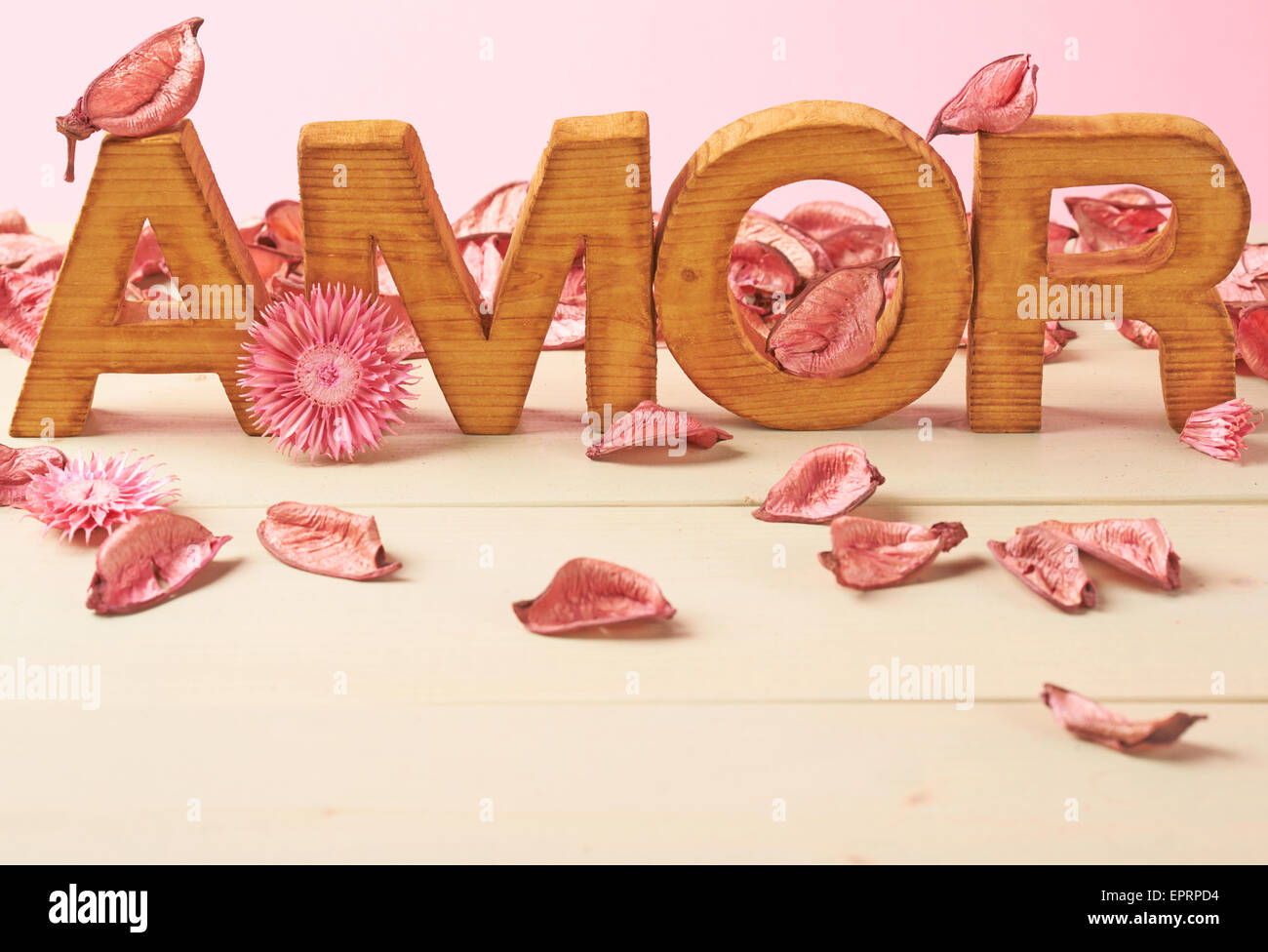 Love composition of letters Stock Photo - Alamy