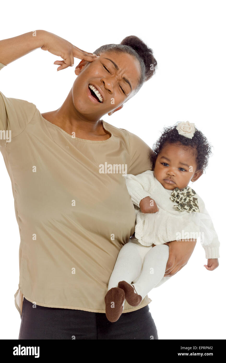 Model isolated on plain background in studio Stock Photo - Alamy