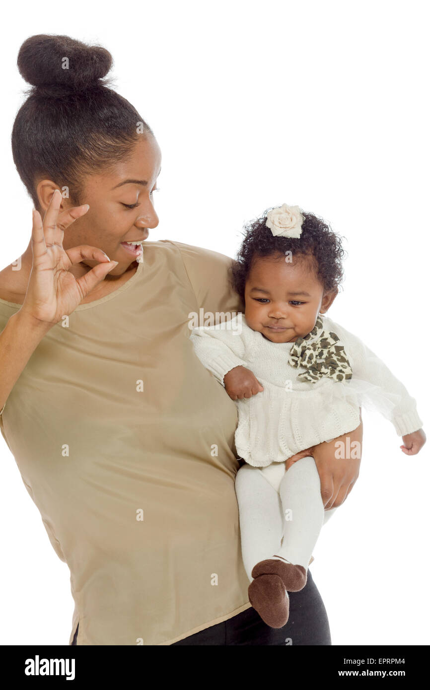 Model isolated on plain background in studio Stock Photo - Alamy