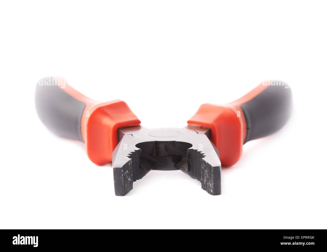 Metal pliers tool isolated Stock Photo - Alamy
