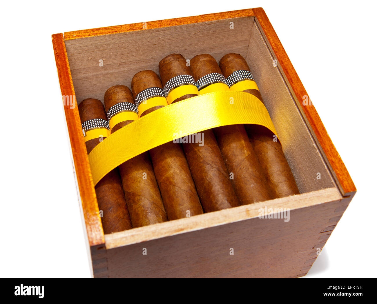 The Cuban cigars, hand made Stock Photo - Alamy