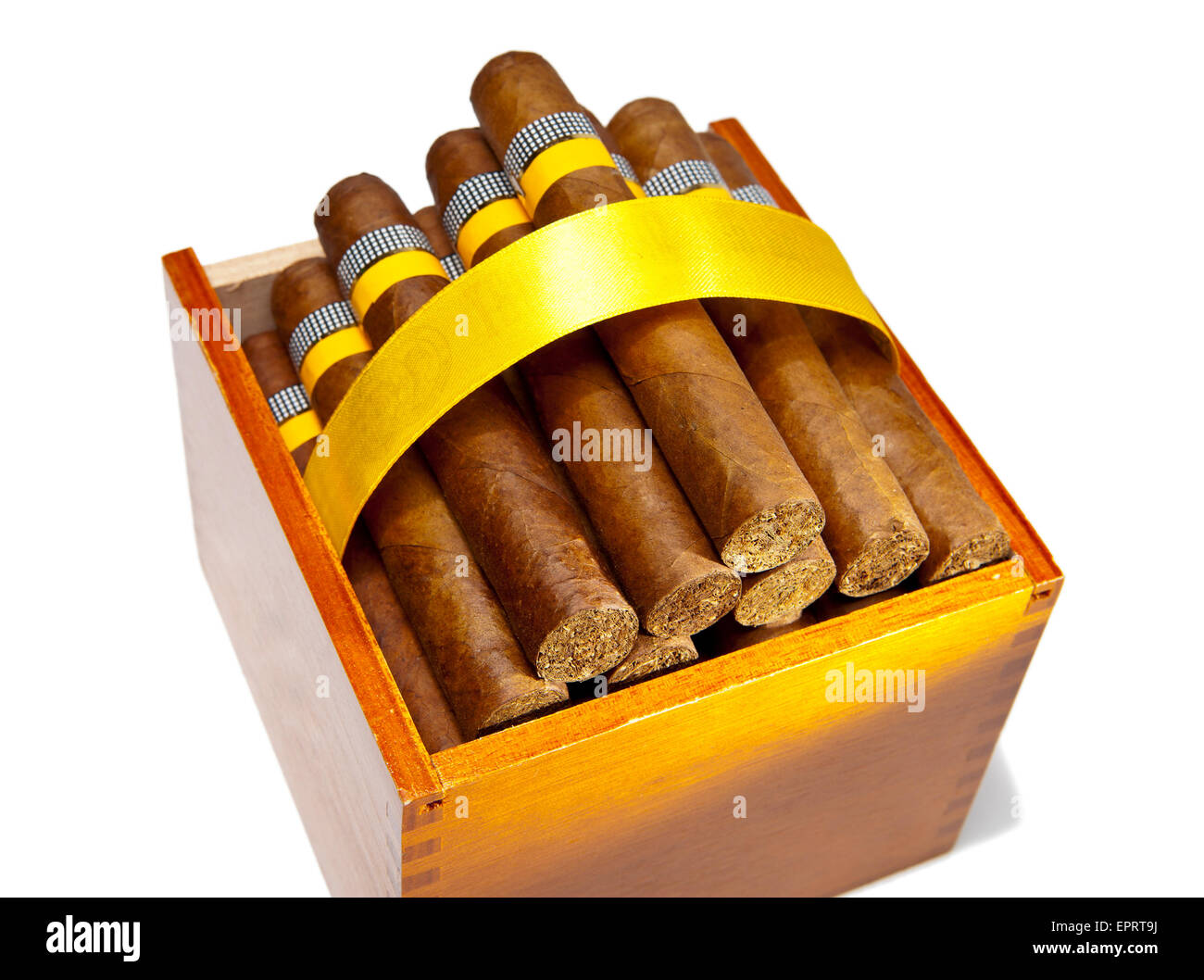 The Cuban cigars, hand made Stock Photo - Alamy