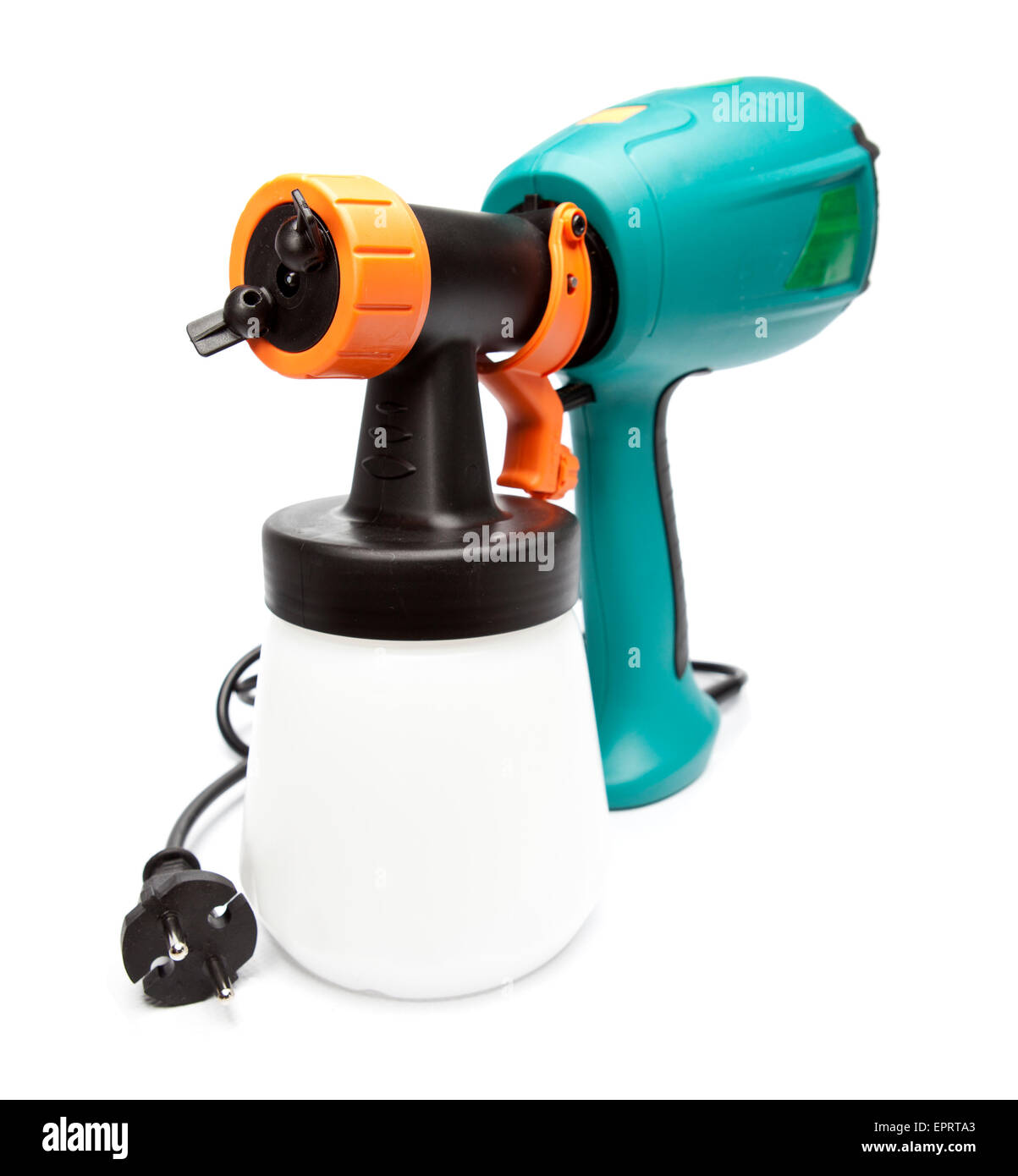 electrical spray gun for pulverization of color Stock Photo - Alamy