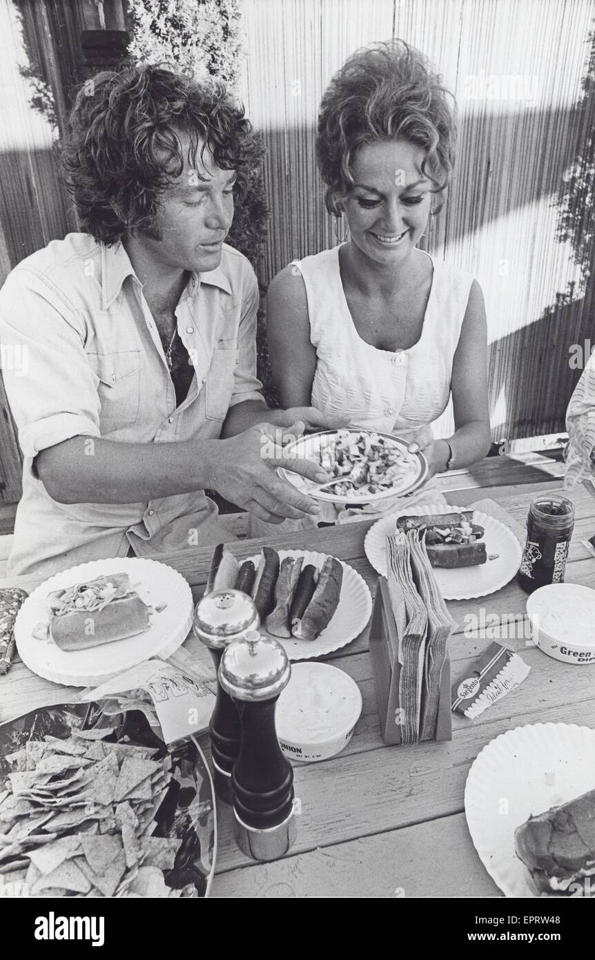 MICHAEL COLE with wife.Supplied by Photos, inc. © Supplied By Globe ...