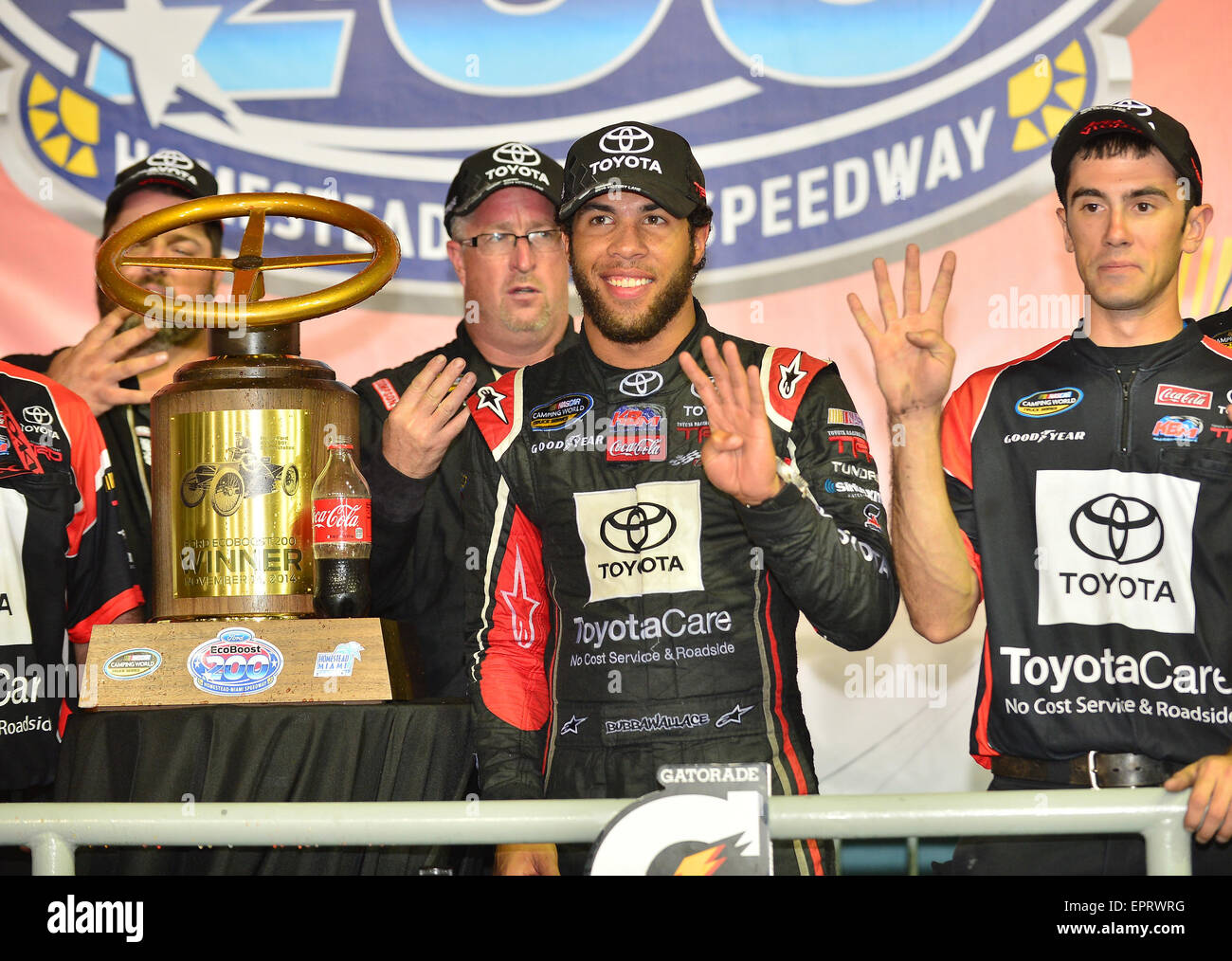 2014 NASCAR Camping World Truck Series, Ford EcoBoost 200 held at the ...