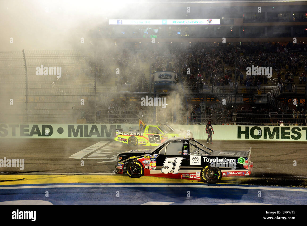 2014 NASCAR Camping World Truck Series, Ford EcoBoost 200 held at the ...