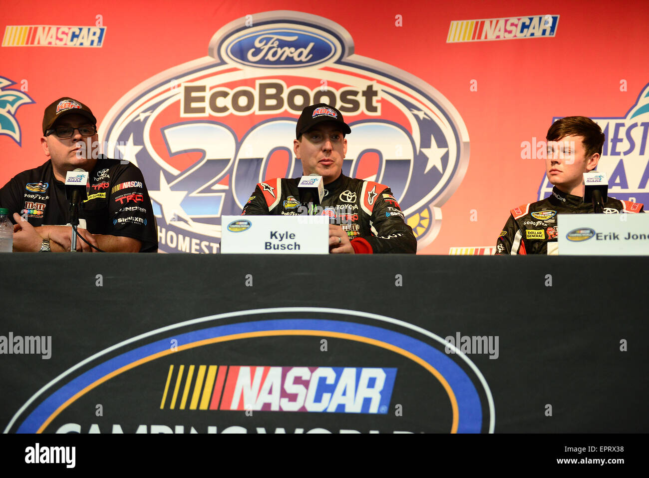 2014 NASCAR Camping World Truck Series, Ford EcoBoost 200 held at the ...