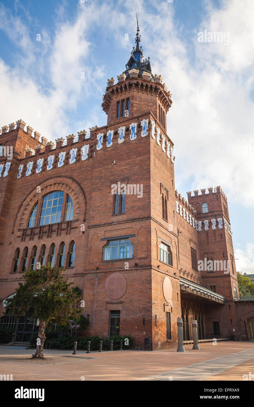 Castell dels tres dragons exterior, built in 1887. Ciutadella Park ...