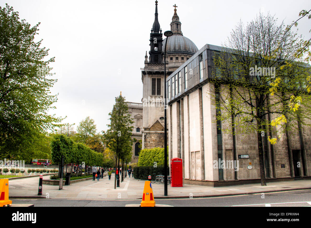 Street view in London, UK Stock Photo - Alamy