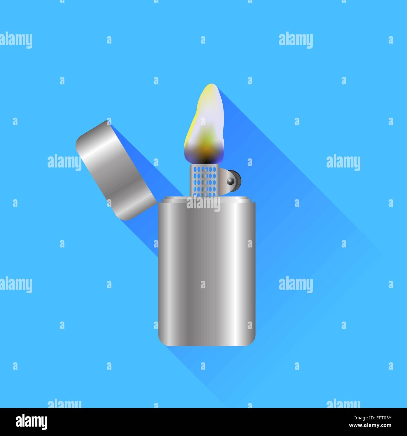 Petrol lighter Stock Vector Images - Alamy