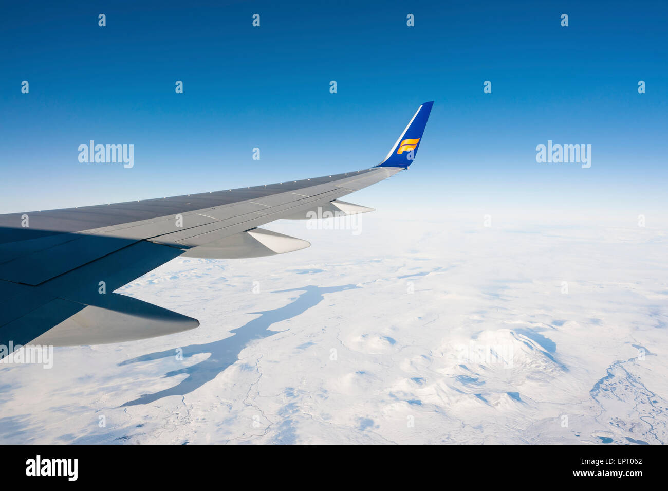 Icelandair plane hi-res stock photography and images - Alamy